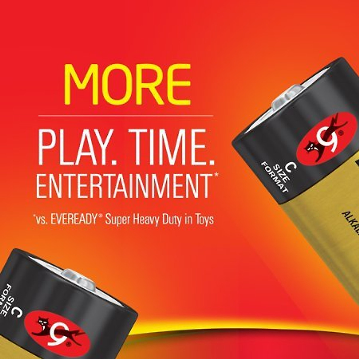 Eveready 02888 - C Cell 1.5 volt Gold Alkaline Battery (2 pack) (A93BP-2)