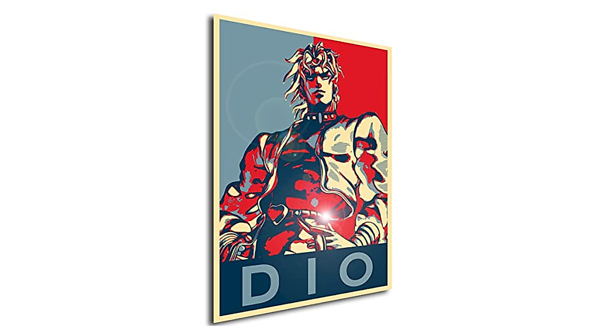 JoJo Dio Propaganda Poster A3 - Exclusive Anime Wall Art
