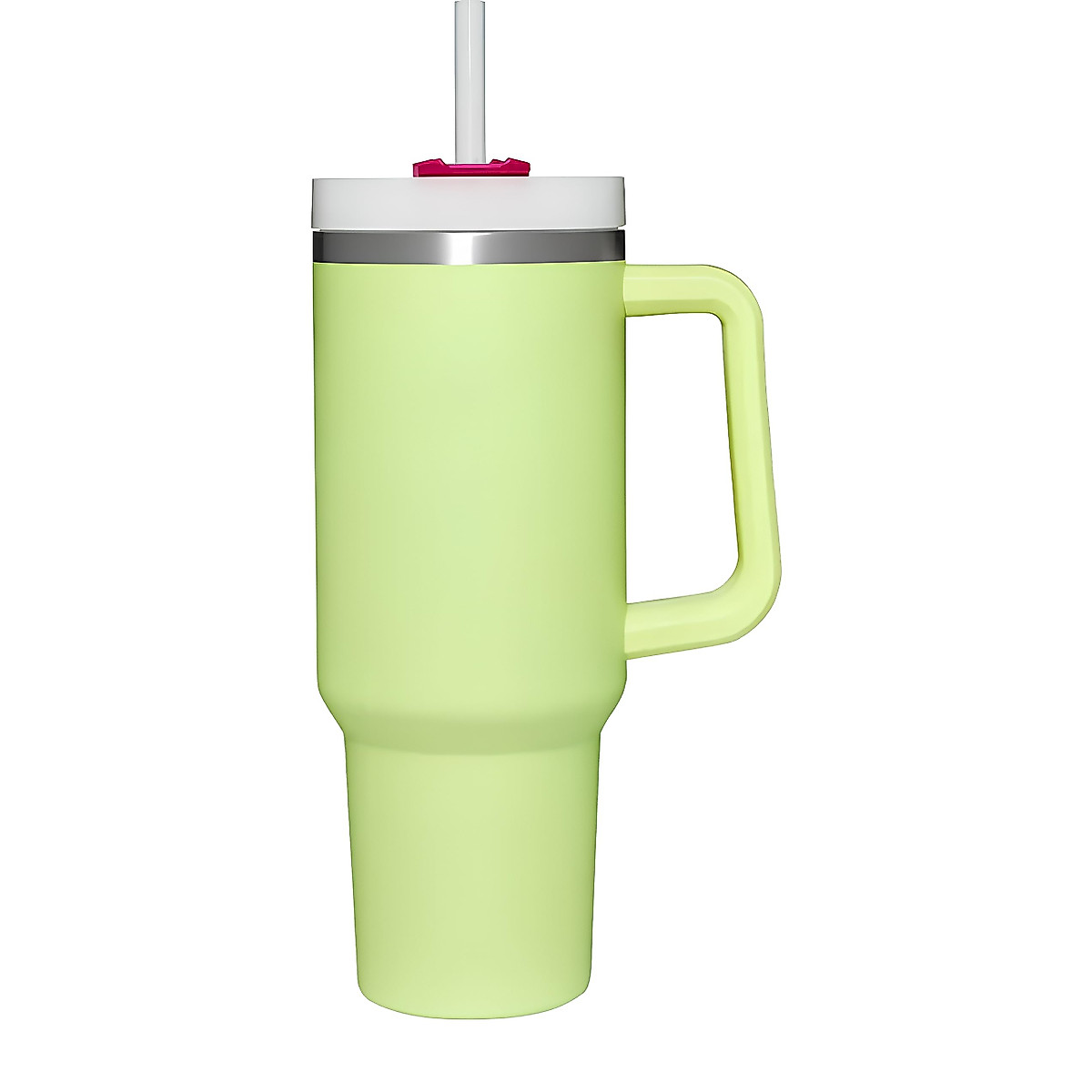 40oz Quencher Adventure modern tumbler, Stainless Steel Vacuum Insulated Tumbler, Travel Tumbler With Lid and Straw (Light green)