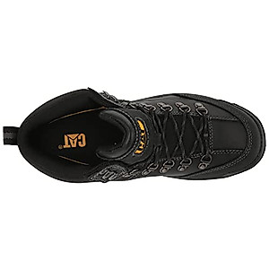 Cat Footwear Men's Threshold Waterproof Soft Toe Work Boot, Black, 10.5