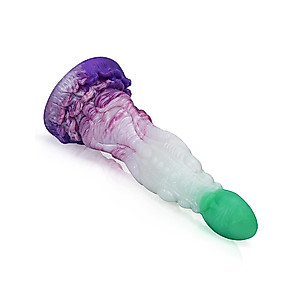 Realistic Thick Dragon Dildo with Knot, 10inch Long Monster Dildos Silicone Fantasy Dildo Anal Plug Toys for Women and Men Couples