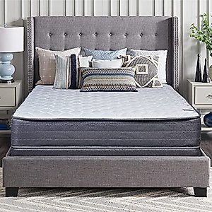 Nutan 8-Inch Gentle Firm Supportive Yet Remarkebly Comfortable Innerspring Mattress and 8" Traditional Wood Box Spring/Foundation Set, Twin