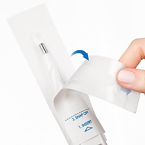 200Pcs Disposable Probe Covers,Thermometers Sleeves Covers Digital Thermometers Probe Covers for Oral Armpit Rectal Electric