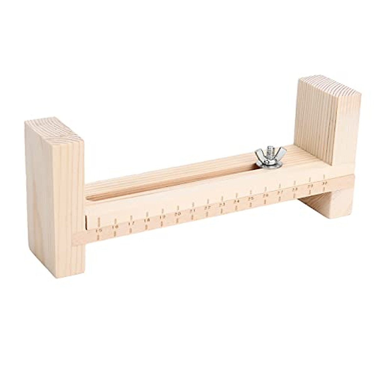 LIONKISS Wood Bracelet Jig, Hand Knitting Control Strength Simple Operation Bracelet Jig Kit Clear Scale for Woven Bracelet, SoarUpnh3V(Two Legs)