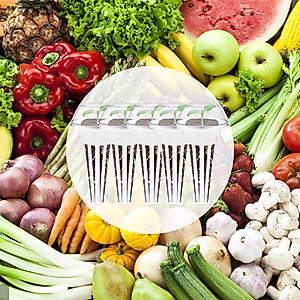 Delemonte 75 PCS Hydroponic Growing Plant Pods Kit, Including 25 Pieces Replacement Grow Baskets 25 Pieces Plant Grow Sponges 25 Pieces Transparent Insulation Lids, Compatible with Aerogarden