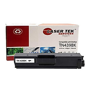 Laser Tek Services Compatible Toner Cartridge Replacement for Ultra High Yield Brother TN-439K TN-439C TN-439M TN-439Y. (Black, Cyan, Magenta, Yellow, 4-Pack)