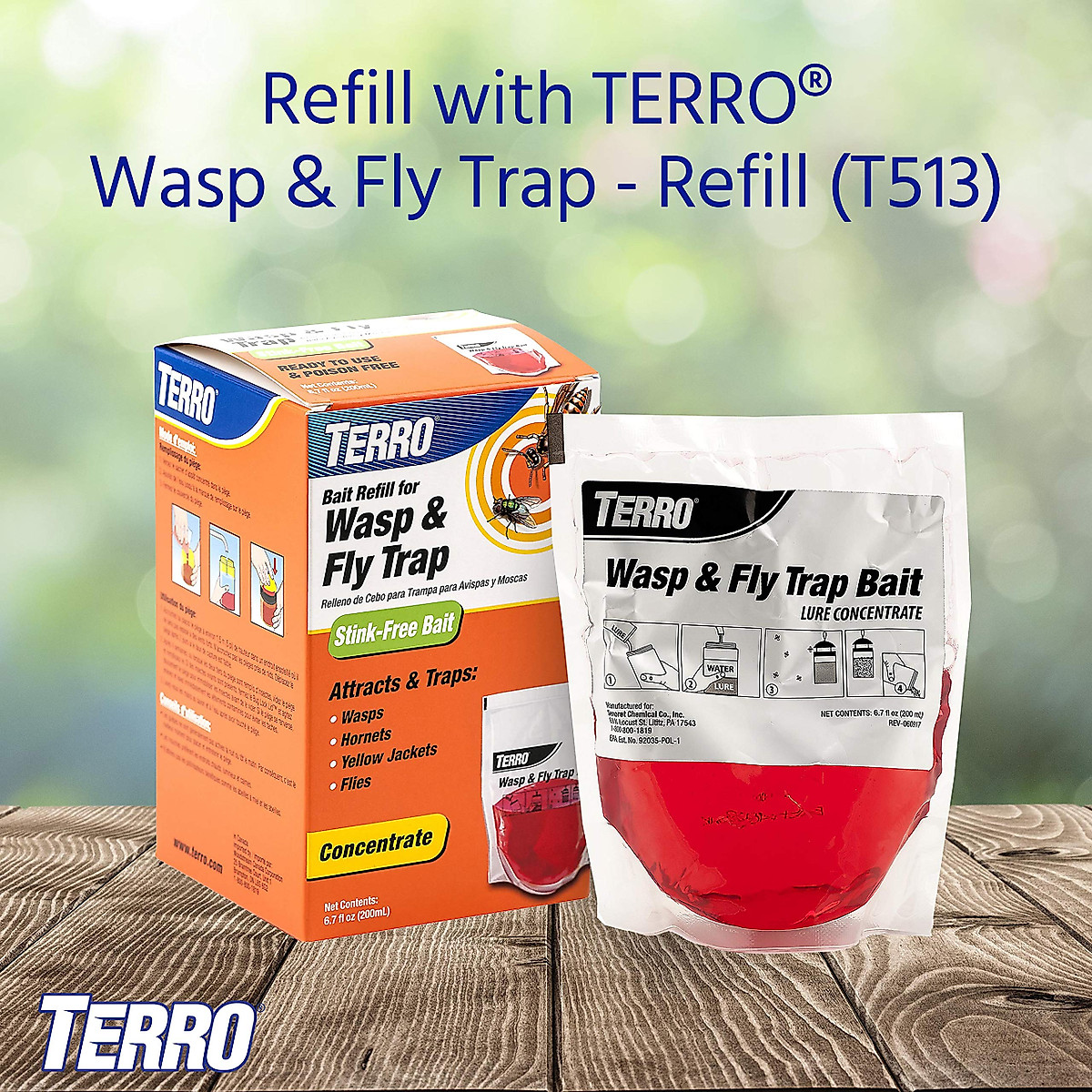 Terro T512 Reusable Wasp & Fly Trap, 1 Pack — 🛍️ The Retail Market