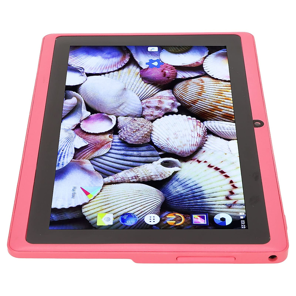 DAUZ Kids Tablet, US Plug 100-240V WiFi 7 Inch HD Screen Eye Protection Display Kids Learning Tablet for Home Work (US Plug)