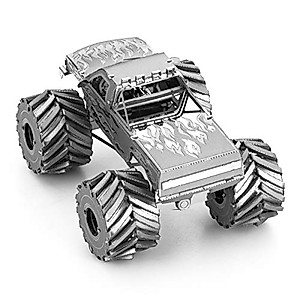 Fascinations Metal Earth Monster Truck 3D Metal Model Kit