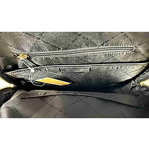 Michael Kors Jaycee Large 2 Zip Pocket Backpack Leather (Black)