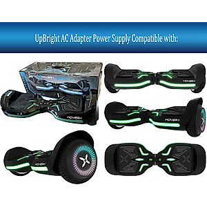 UpBright 3-Prong 29.4V AC/DC Adapter Compatible with X Hover-1 Superfly H1-SPFY 25.2V 4.0Ah Lithium-ion Battery Electric Self-Balancing Scooter H1-SPFY-BLK H1SPFY GA09-2941000US Power Supply Charger