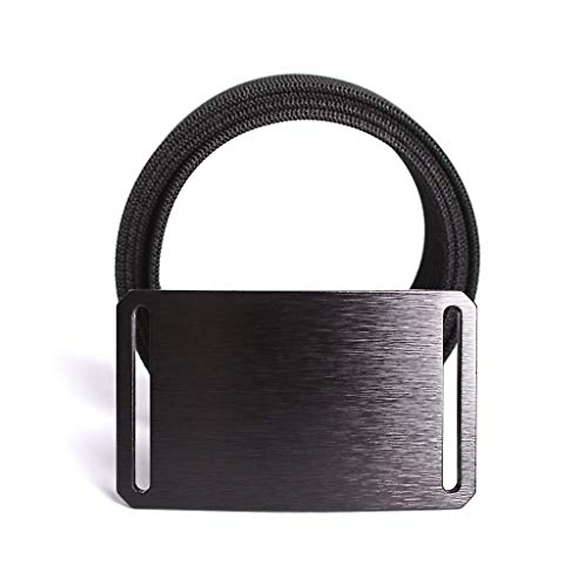 GRIP6 Classic Belt - 1.5-Inch Adjustable Nylon Belts - Versatile Lifestyle and Tactical Belt for Men and Women - Made in the USA (Black) *OLD SIZE*