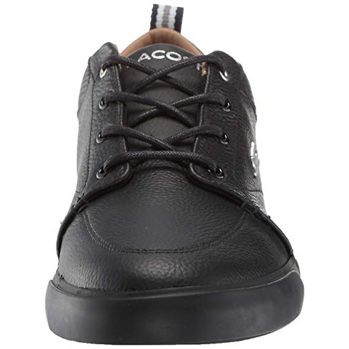 Lacoste Mens Bayliss Sneaker, Black/Black, 10