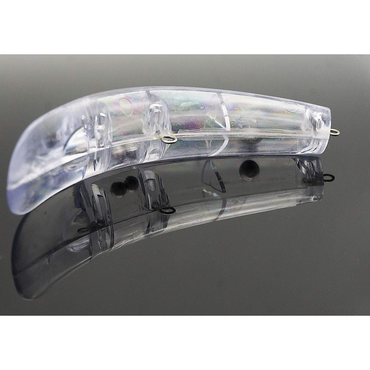 10PCS Unpainted Lure Blanks 13.4cm 23.82g Crankbait Simulation Blank Body Clear Hard Baits Trout Salmon Swimming Sea Bait Topwater Freshwater Plastic Minnow Lure 156XL