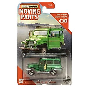 Matchbox Moving Parts 1962 Willys Wagon (Green)