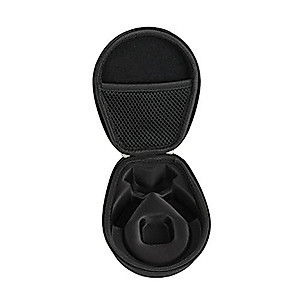 Hermitshell Hard Case fits AfterShokz Trekz Titanium Open Ear Wireless Bone Conduction Headphones AS600 (Black)