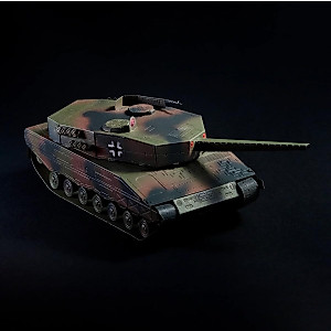 METAL TIME Model Leopard 2, 3D Puzzles for Adults or Teens, DIY Metal Puzzle Model Kit, 3D Metal Model Brain Teaser Puzzle - Great Gift Idea, 57 PCS.