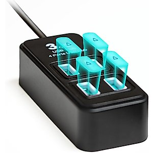 4-Port USB Hub for Vive Tracker USB dongles