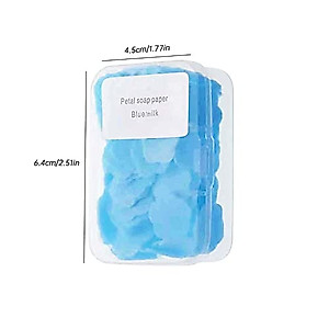 Adult for Him Disposable Hand Sanitizerss Paper Portable Travel Hiking Hand Washing Bath Toilet Paper Soap Sheet Bath Wash