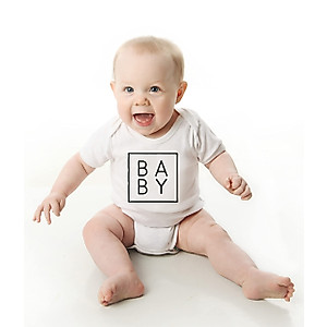 Teeny Fox Baby Bodysuit Letter Printed Family Cute Matching Outfits Couple Shirts