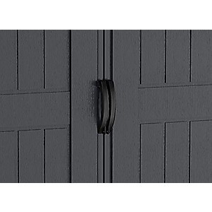 Duramax 30425 Storemate Plus Outdoor Storage Shed, Gray/Dark Gray