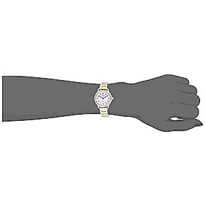 Timex Women's T2P298 Easy Reader 25mm Dress Two-Tone Stainless Steel Expansion Band Watch