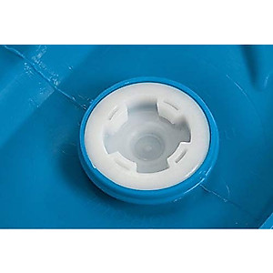 55 Gallon Blue Water Barrel | Solid Mold |2 Inch Bung Holes, Good for Long Term Drinking Water Use | BPA Free