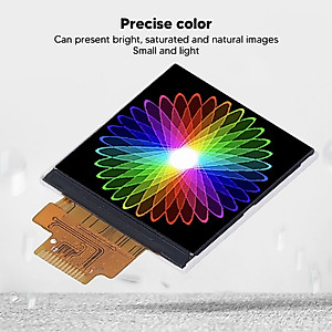 Eujgoov 1.54in TFT Screen LCD Display Module 240x240 Resolution SPI Interface ST7789V Drive