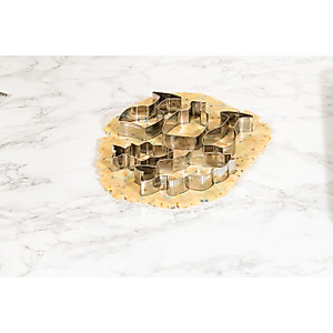 Bakerpan Stainless Steel Fish Cookie Cutter Shapes - Set of 2