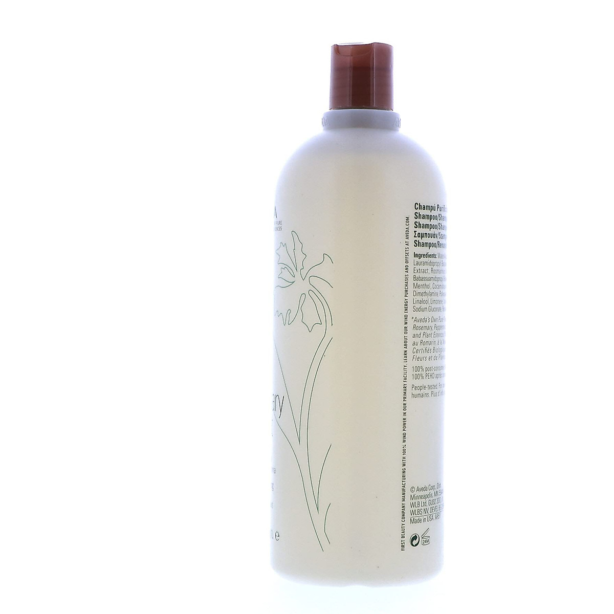 Aveda Shampoo Bottles, rosemary mint 33.8 Fl Oz