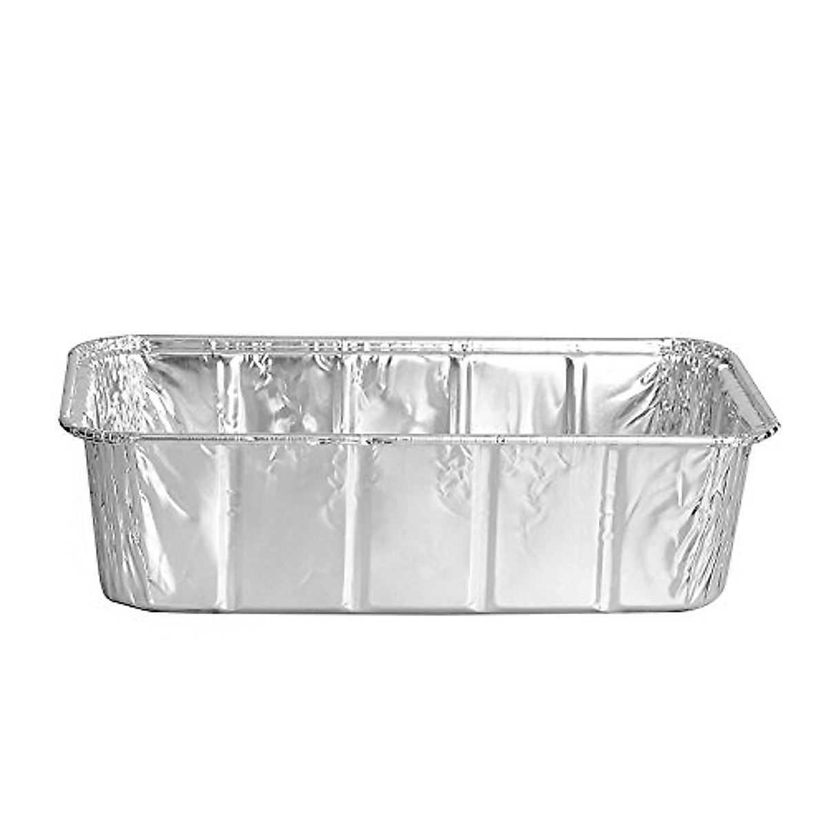 PARTY BARGAINS 2 Lb Aluminum Loaf Pan - 20 Pack, 8.5" x 4.5" x 2.5" Heavy Duty Disposable Bread Pans for Perfect for Baking, Lasagna, Meatloaf & Food Serving (Max 240°C)
