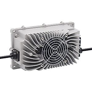 Generic 48 Volt 10 AMP Waterproof Golf Cart Battery Charger for Yamaha Golf Cart G14 G16 G19 G22 Drive with 2 Pin Plug Waterproof IP68