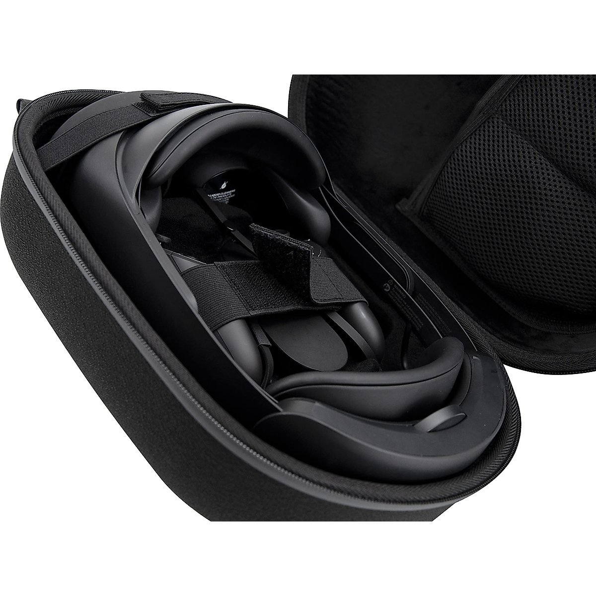 Hard Carrying Case Compatible with Quest Pro Accessories VR Headset with all in one storage, Touch Controllers and Other Accessories, Ultra-Sleek Design for Travel and Storage