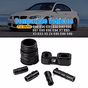 FANHAY 6PCS ZF6HP19Z 6HP19 6HP21 Valve Body to Case Sleeve Connector Seal Kit for BMW Replace 24107536339 24107536340 24107536341 24347588724 24347588725 24347588759