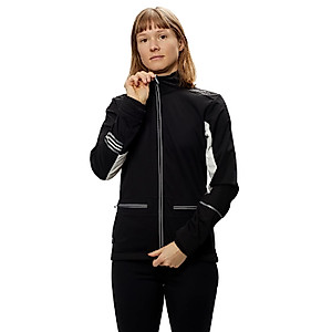 SWIX Women's Tokke Water-Repellent Breathable Lightweight Softshell Comfortable Fit, Black, Small