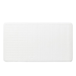 Rubbermaid Commercial Products Bath Tub and Shower Mat, Extra Long Safti-Grip Non-Slip Bathroom Mat for Shower/Bathtub with Suction Cups, Machine Washable, 36-Inch X 18-Inch, White