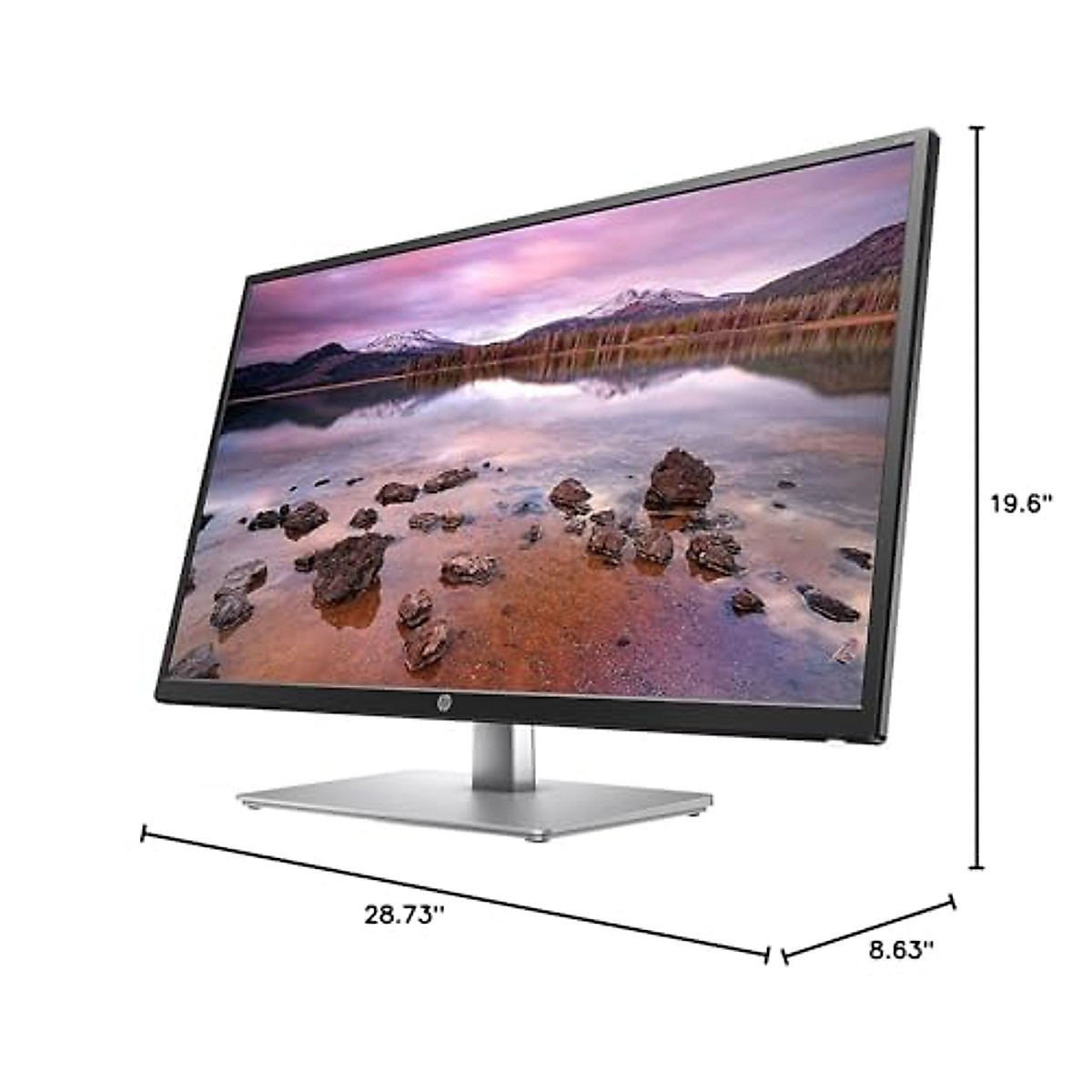 HEWLETT PACKARD 2UD96AA#ABA 32 inch FHD IPS 32s Monitor with Tilt Adjustment Anti-Glare Panel Bundle with 2X 6FT Universal 4K HDMI 2.0 Cable, Universal Screen Cleaner and 6-Outlet Surge Adapter