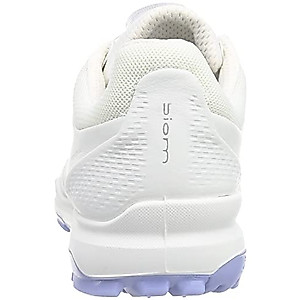 ECCO Women's Biom Hybrid 3 BOA Hydromax Water Resistant Golf Shoe, White, 8-8.5