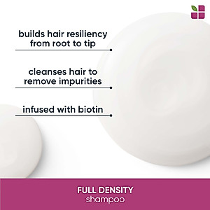 Biolage Full Density Thickening Shampoo | For Fuller & Thicker Hair | With Biotin | For Thin & Fine Hair | Paraben & Silicone Free | Vegan | 13.5 Fl. Oz