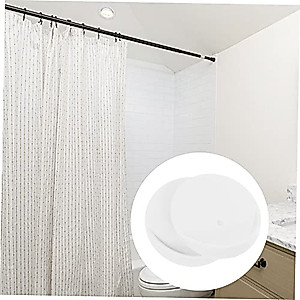 DOITOOL 6 Pcs Pole Hanger Adjustable Curtain Rod Window Hooks Shower Bar for Curtain Shower Rod Tension Shower Curtain Rod Tension Rod Shower Curtain Rod Brackets Curtain Support Racks Rod