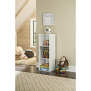 ClosetMaid 13033 Cubeicals Wire Storage Bin with Handles, Black