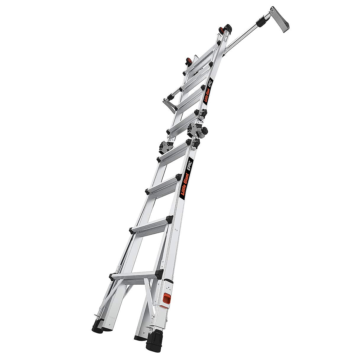 Little Giant Ladders, Epic, M17, 17 foot, Multi-Position Ladder, Aluminum, Type 1A, 300 lbs weight rating, (16817-818)