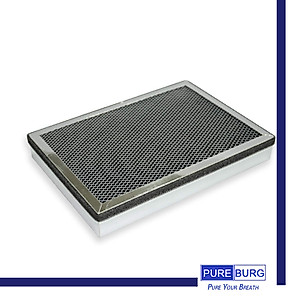 PUREBURG 4-Pack Replacement 3-in-1 High-efficiency HEPA Filters Compatible with Medify MA-25 / MA-25B / MA-25W / MA-25S Air Purifiers