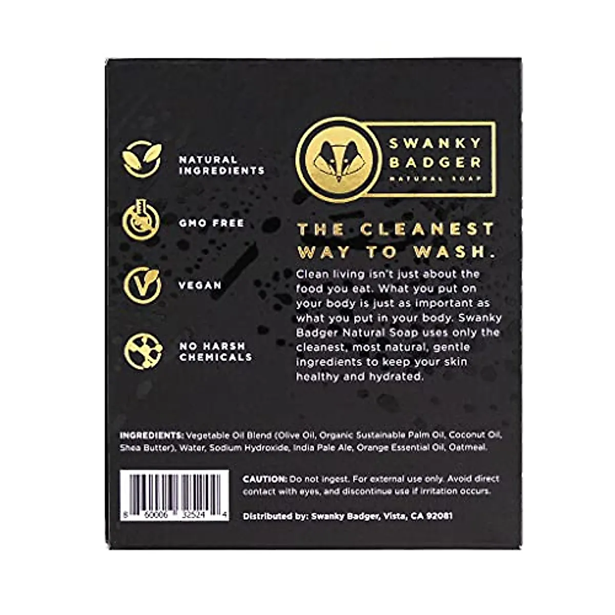 Swanky Badger Natural Soap Bar – Citrus IPA