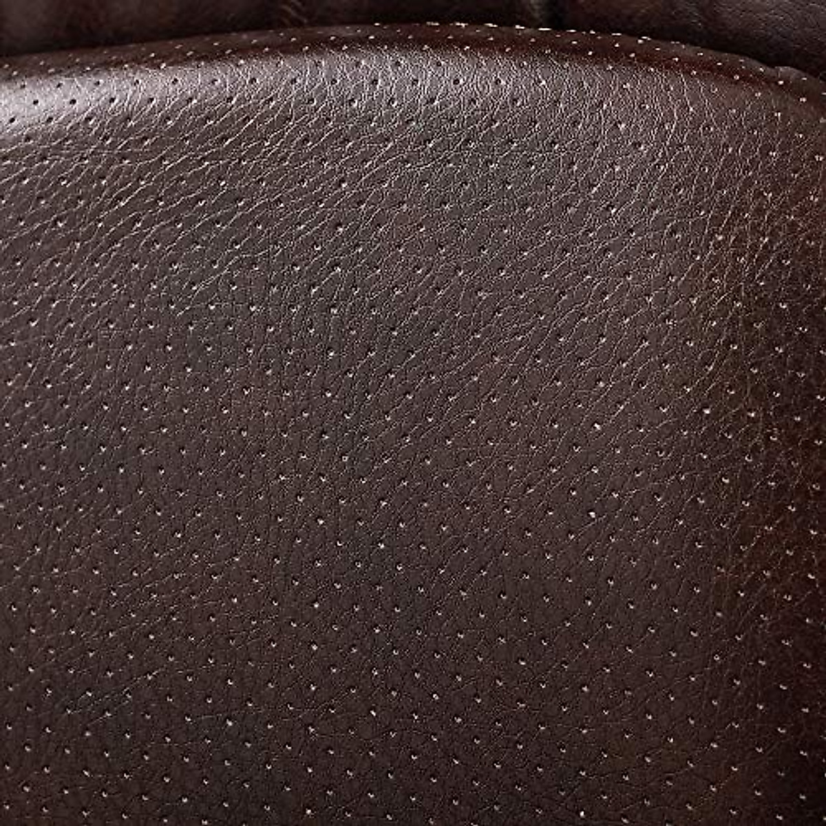 Serta Ergonomic Executive Office Chair Motion Technology Adjustable Mid Back Design with Lumbar Support, Brown Bonded Leather