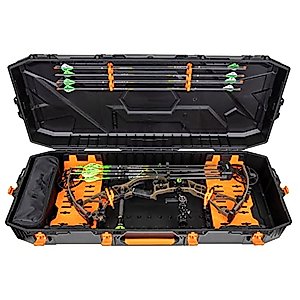Flambeau Outdoors Formula Bow Case - Features A.B.S. Foamless Bow Security System, Free-Floats Critical Precision Components, Fits 43" Overall Length Bows, Black