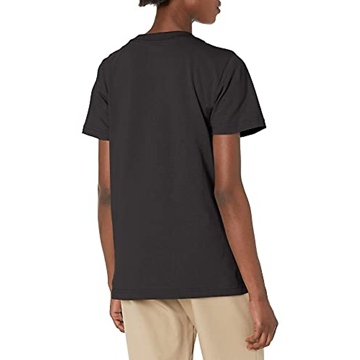 Dickies Women's Short Sleeve Heavyweight Pocket T-Shirt, Black, Medium