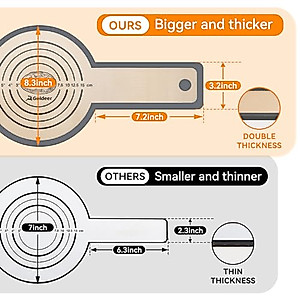 Silicone Bread Sling for Dutch Oven- Double Thickness Platinum Silicone –Reusable Non-Stick & Easy Clean Silicone Bread Baking Mat with Extra Long Handles, Easy and Stable to Transfer Sourdough Bread