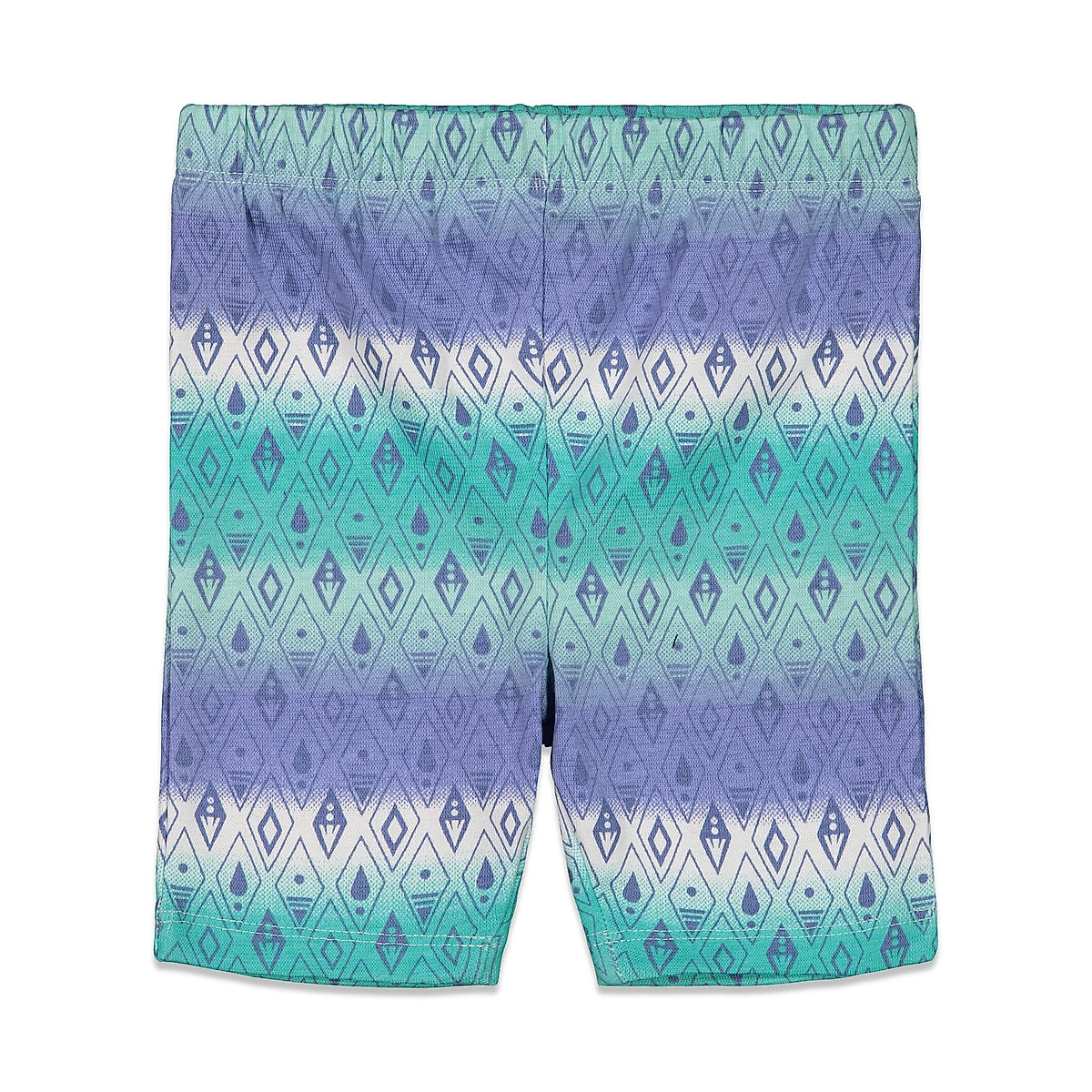 Disney Frozen Elsa Princess Anna Infant Baby Girls Graphic T-Shirt and Shorts Outfit Set Tie Dye White Stripe 18-24 Months