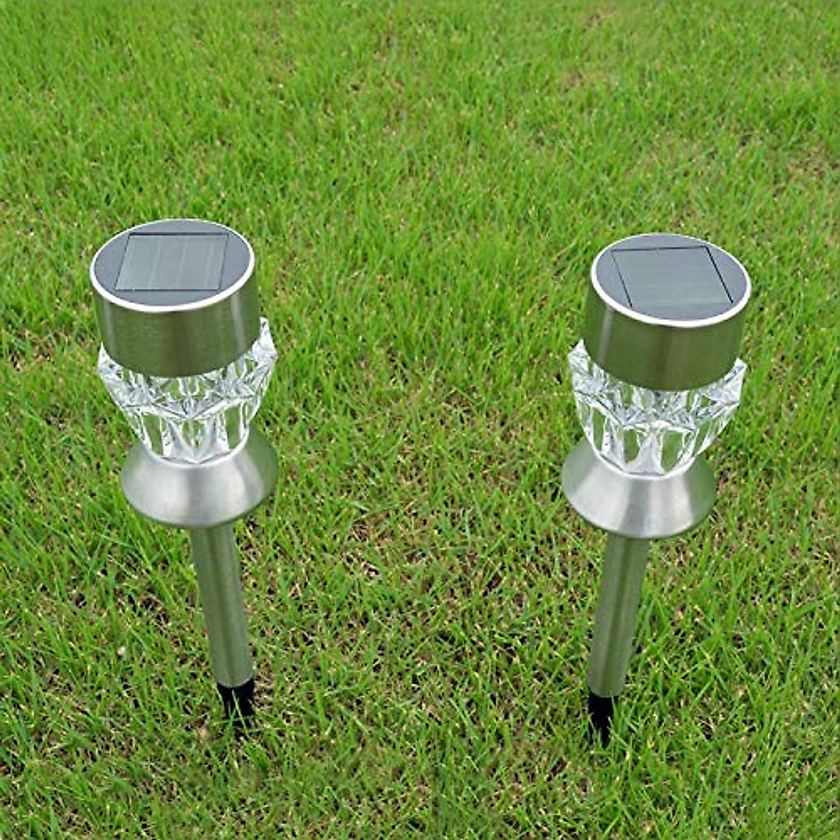 ciciglow Solar Lawn Lamps, AutoSensing Function Energy Saving Household Lighting Decoration for Courtyard Garden Home Use